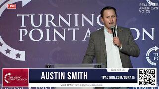 Austin Smith Speaks At Turning Point Action Unite and Win Rally - Real ...