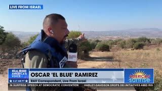 Oscar "El Blue" Ramirez Risks His Life Reporting From Israel - Real ...