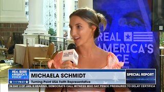 TPUSA Faith Rep. Michaela Schmidt Talks About Her Journey into the ...