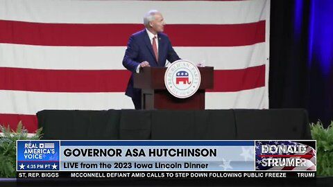 Asa Hutchinson says he has the qualifications to be POTUS in 2024 ...