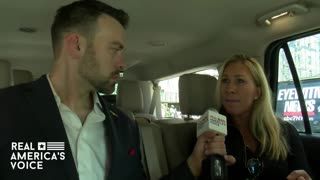 Rep. MTG Describes the Scene at Her Speech in NYC - Real America's ...