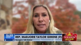 Rep. MTG talks investigating the Bidens once Republicans control ...