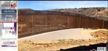 Oscar Blue at the second wall on the San Diego & Tijuana border - Real ...