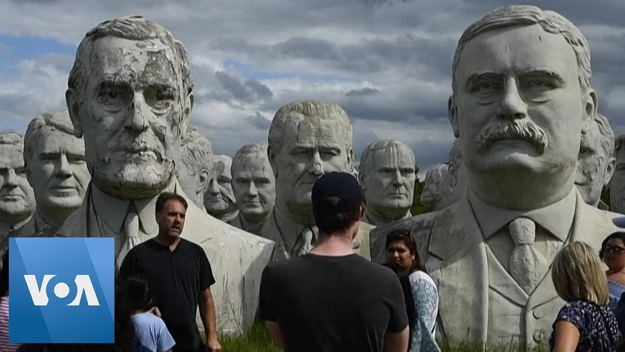 Huge Statues of US Presidents in Rural Virginia - Real America's Voice News