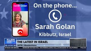Sarah Golan describes living under Israel's Iron Dome - Real America's ...