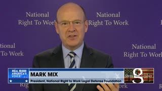 Mark Mix Discusses Sen. Hawley's About-Face on Right-to-Work Laws - Real America's Voice News