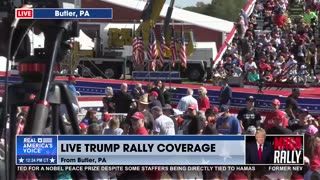MASSIVE CROWD IN BUTLER PA FOR RALLY - Real America's Voice News