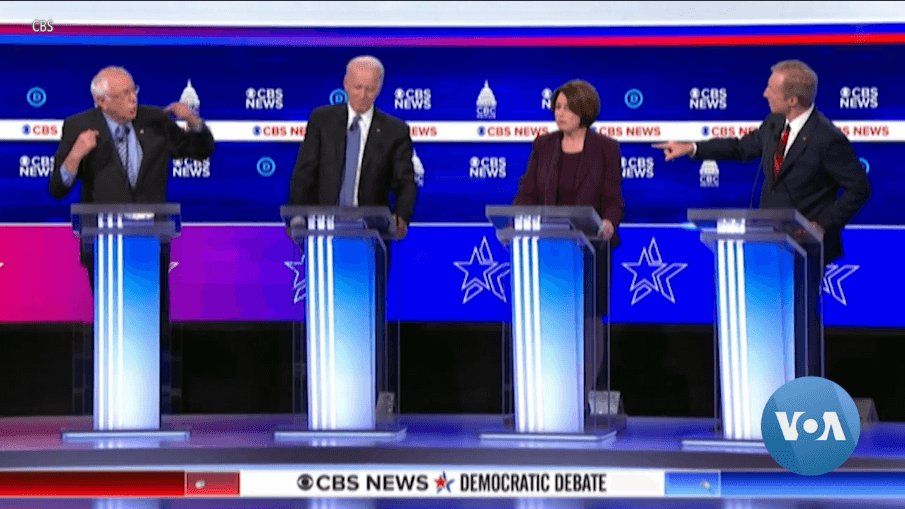 Deep Divide Between Progressives Moderates In Democratic Primary