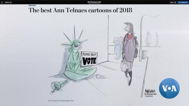 Ann Telnaes: The Editorial Cartoonist Who Draws Reactions - Real ...