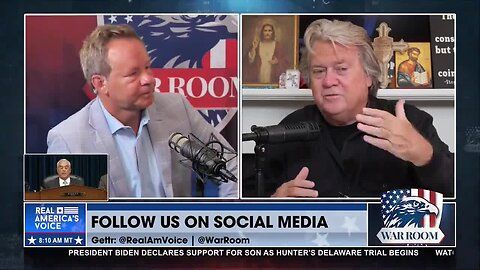 Brian Glenn tells Steve Bannon that while MAGA voters are angry, - Real ...