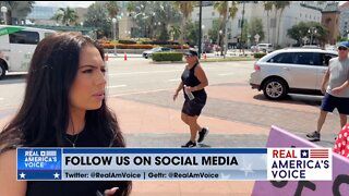 RAV Host Anna Perez Confronts #SAS2022 Protestors - Real America's ...