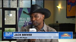 Former NFL Star Jack Brewer on His Faith - Real America's Voice News