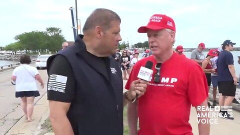 RAV correspondent, David Zere visits with rally goer Steve Meyer - Real ...